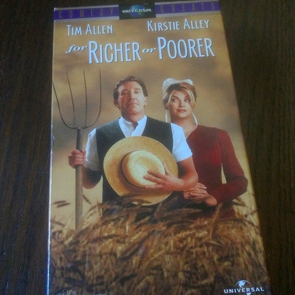 Tim Allen | Media | For Richer Or Poor Tim Allen Kirstie Alley Vhs ...